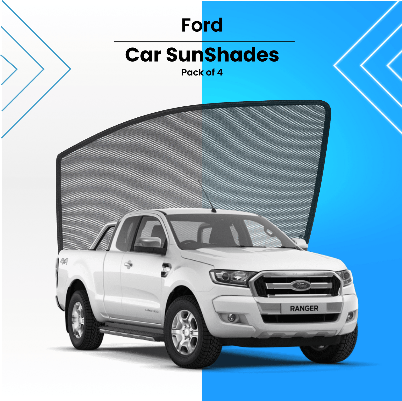 Ford Sunshade For Car Windows - QuikSnap – Quiksnap