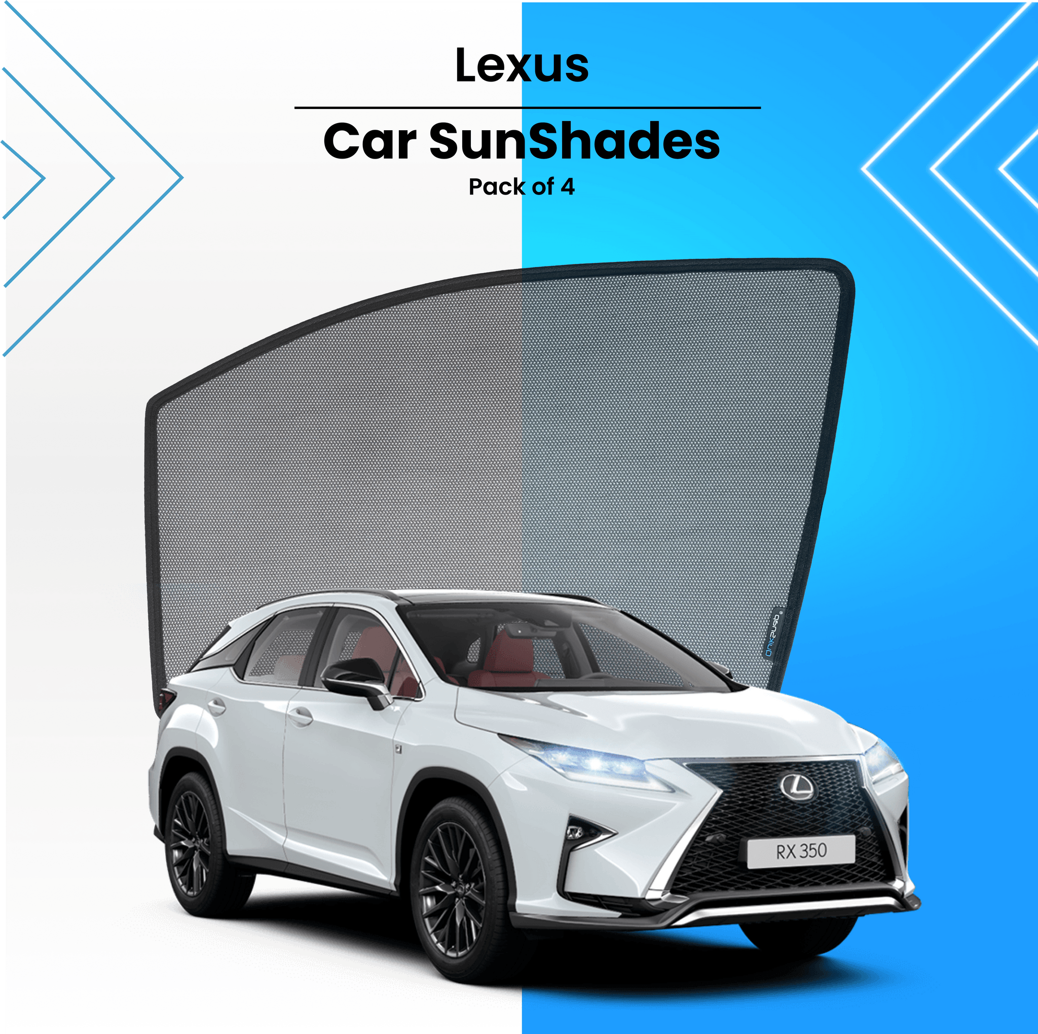 LEXUS Sun shade For Car Windows - QuikSnap – Quiksnap